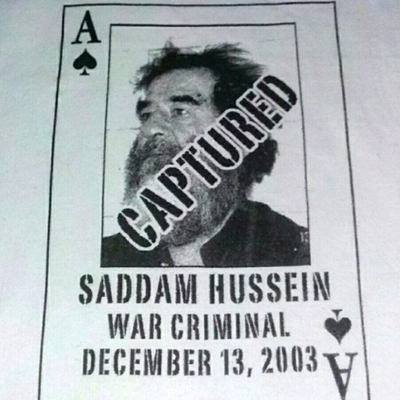 Vintage | Shirts | 204 Saddam Hussein Usa United States Of America ...